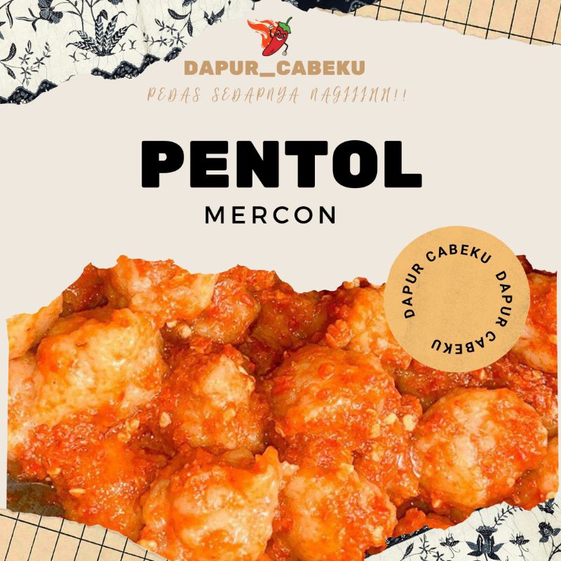 Jual PROMO (FROZEN FOOD)pentol mercon by dapur cabeku | Shopee Indonesia