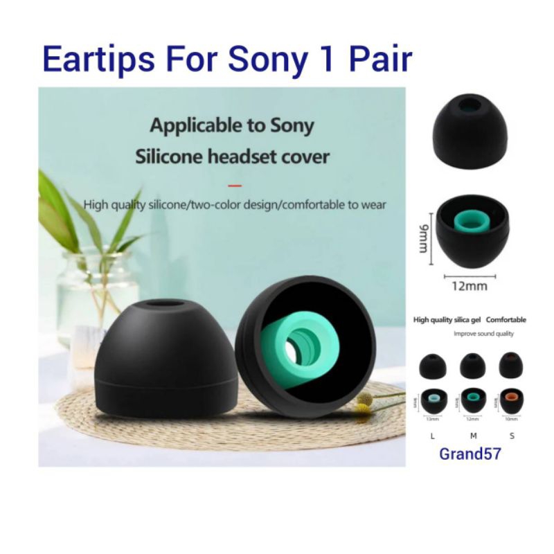 Jual Eartips Silicone Silicon Sony Hybrid Eartip Headset Cover Sony ...