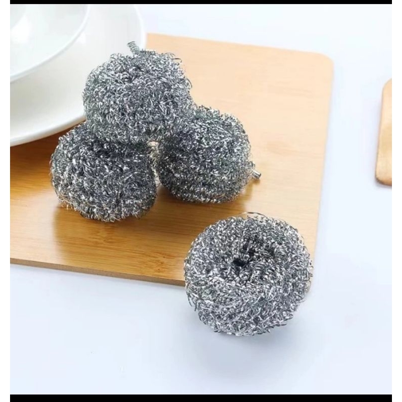 Jual SBPS Sikat Kawat Stainless Mini Spon Besi Sabut Gosok Cuci Piring ...