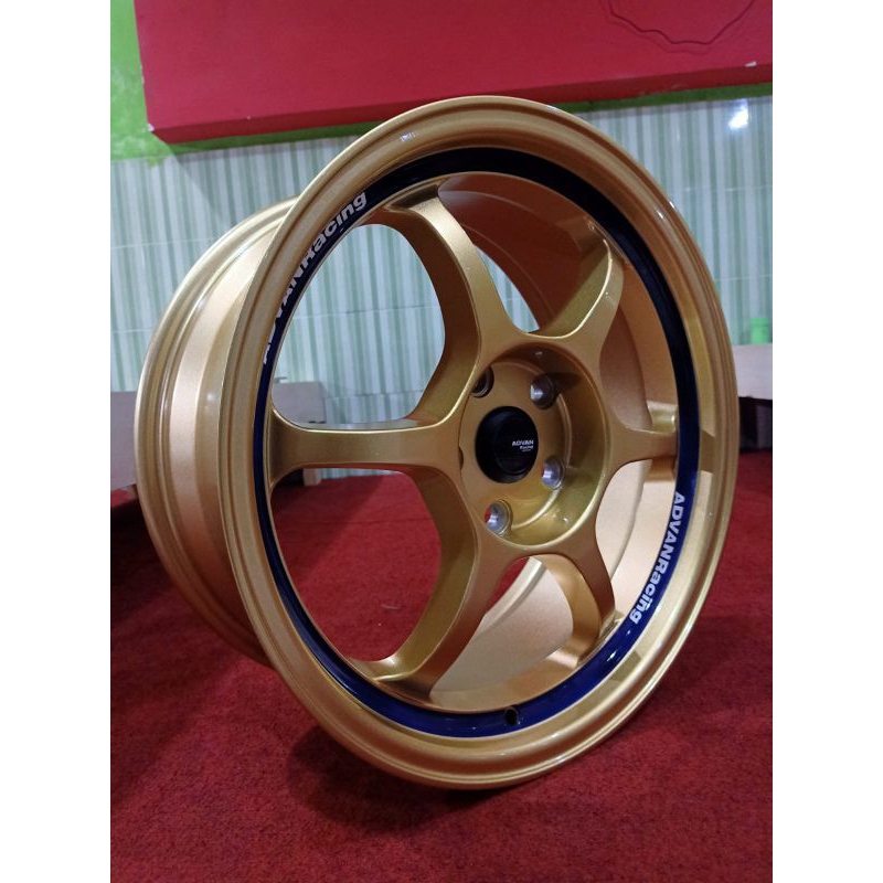 Jual velg mobil advan rg1 ring 17 lebar 7.5 lubang 5x114 ef40 pnp new ...