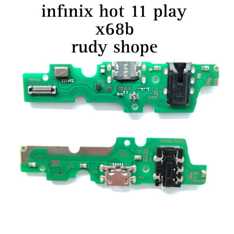 Jual Konektor Charger Infinix HoT 11 play X688B Papan Cas Mic Pcb Board | Shopee Indonesia