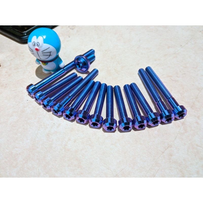 Jual Full Set Baut Titanium Cvt New Vario 110 125 150 160 | Shopee ...