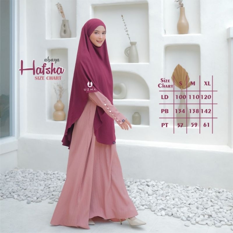 Jual Uzmahijab HAFSHA ABAYA | ABAYA LADYCRUSH | ABAYA KANCING TANGAN ...