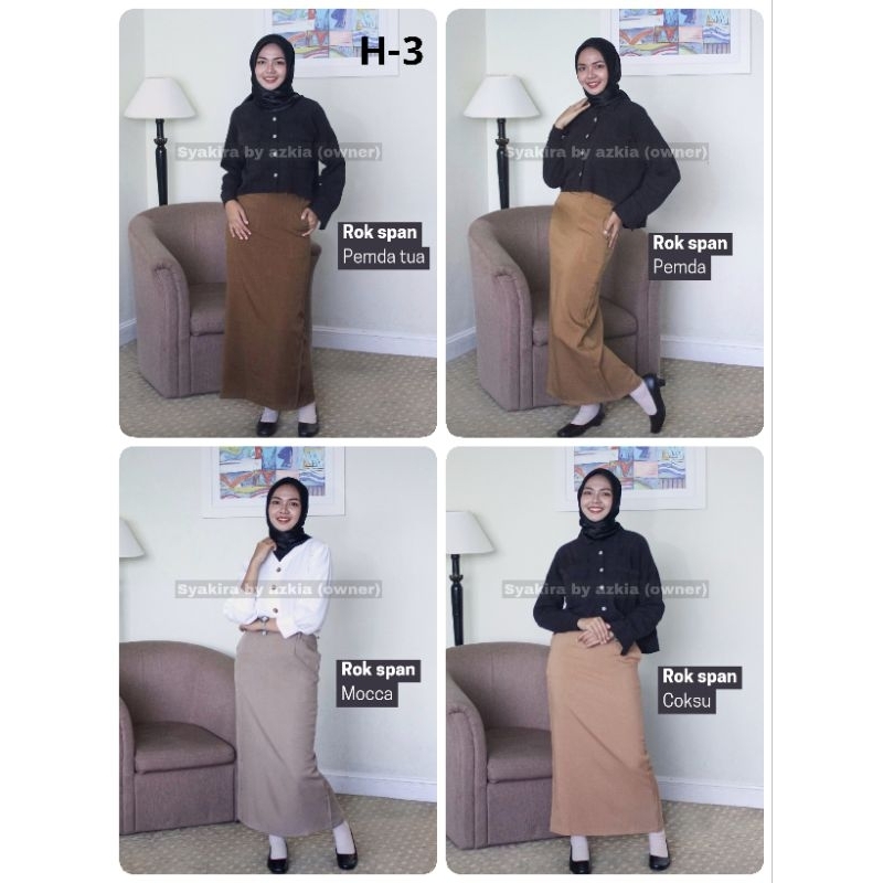 Jual Rok panjang,rok span panjang,rok kerja wanita,rok kantor wanita ...