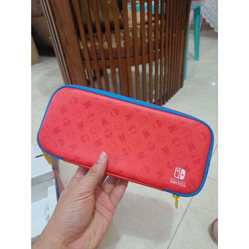 Jual official nintendo switch switch v2 mario red blue y | Shopee Indonesia