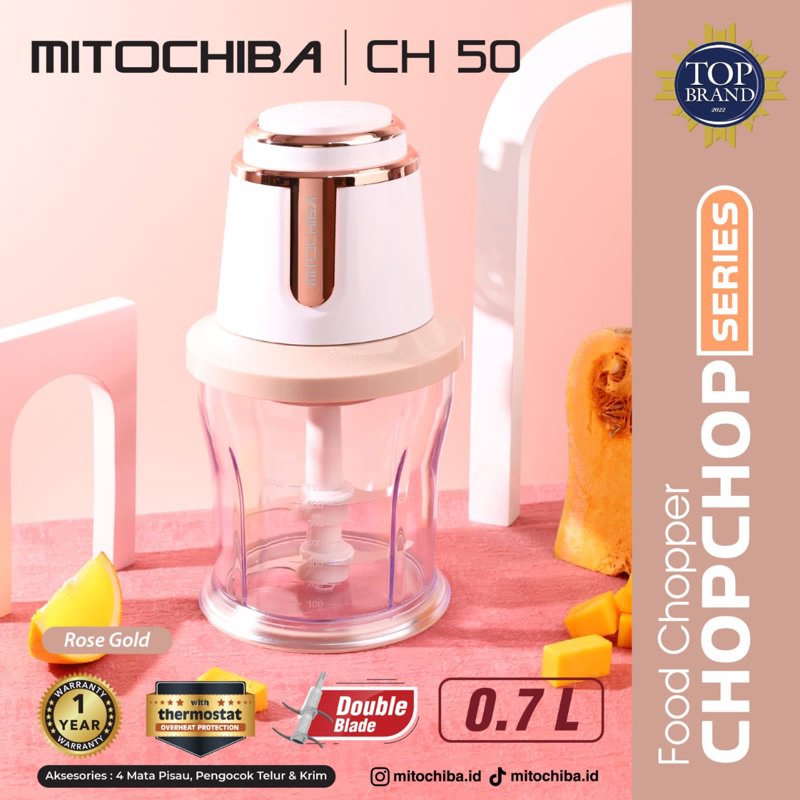 Jual CHOPPER FOOD MITO MITOCHIBA CH 200 CH200 / CH 100 CH100 CH50 CH 50 BLENDER DAGING BUMBU ...
