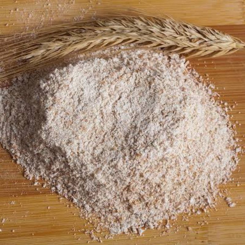 Jual Wholemeal flour 500gr / whole meal / tepung gandum kasar | Shopee ...