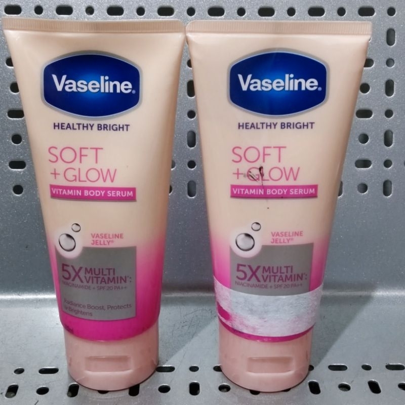 Jual vaseline soft&glow 180ml/vaseline serum 180ml/vaseline softglow ...