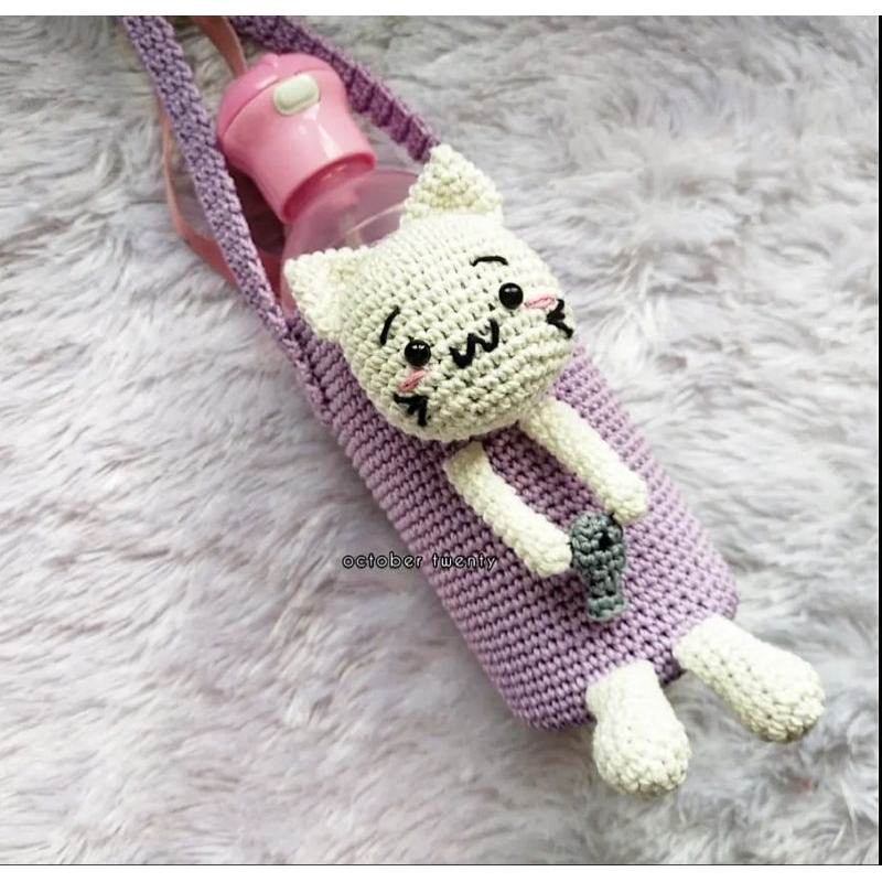 Jual Sarung botol minum rajut karakter | Shopee Indonesia