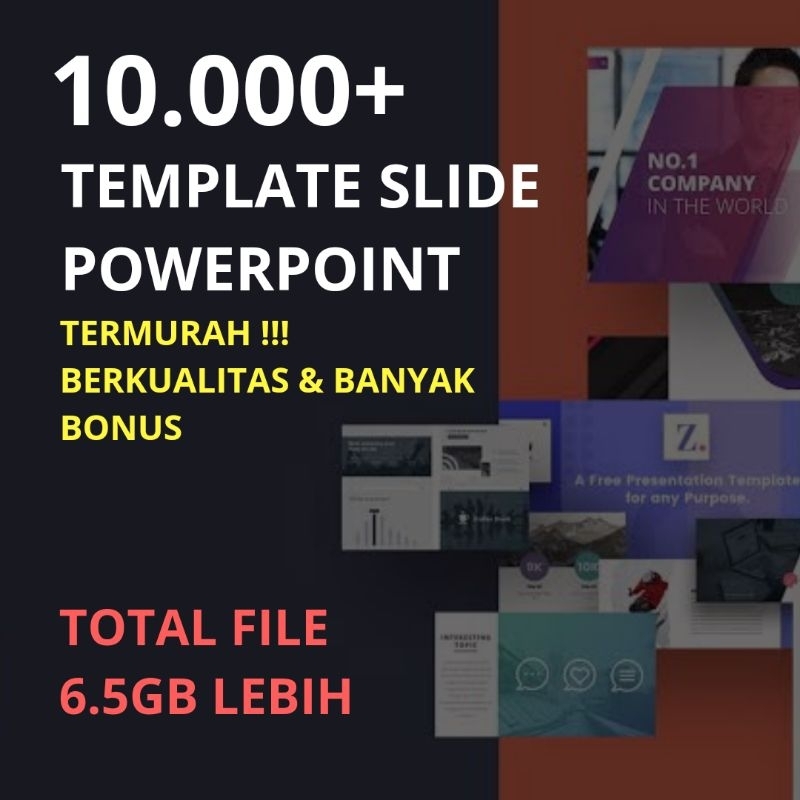 Jual TEMPLATE PRESENTASI POWERPOINT PREMIUM PPT SLIDE MODULE [Bonus ...
