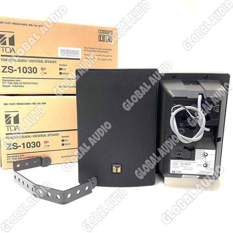 Jual Speaker Toa ZS 1030 Black Original Universal Speaker Wall Toa Zs1030b Zs 1030b ( Bisa COD ...