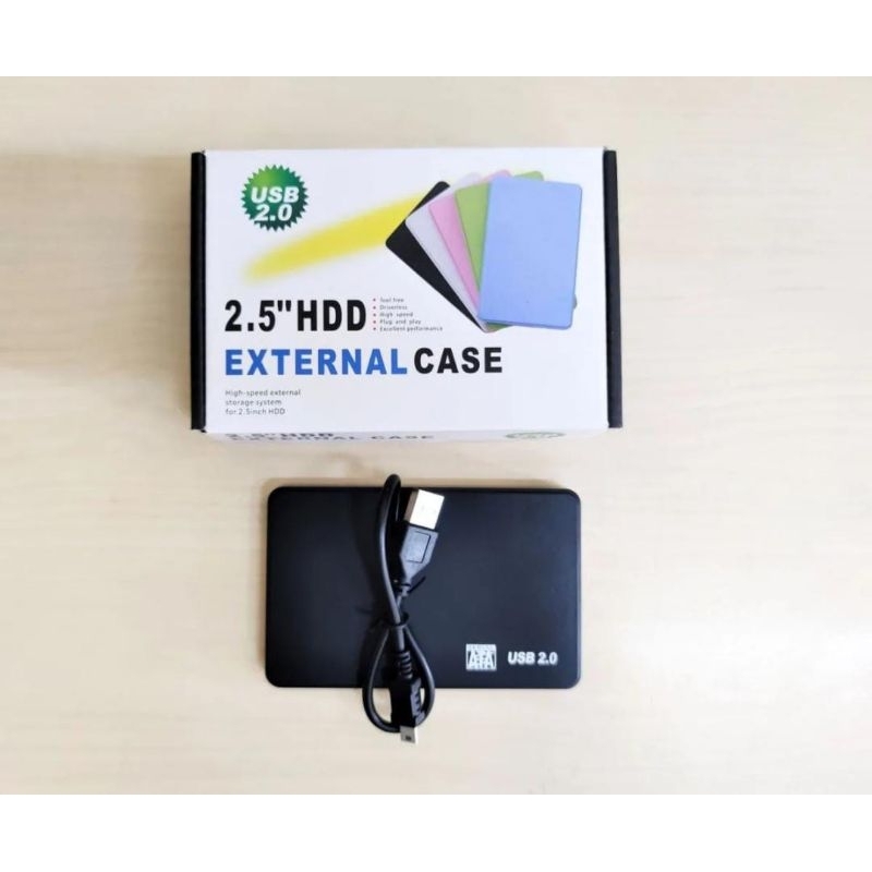 Jual CASE HARDISK EKSTERNAL SATA USB 2.0 PORTABLE HARDISK | Shopee ...