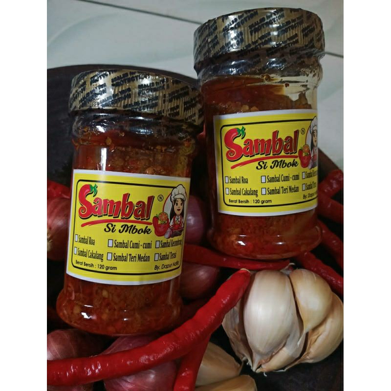 Jual SAMBAL SI MBOK IKAN ROA ASAP ENAK PEDAS 120 gram | Shopee Indonesia