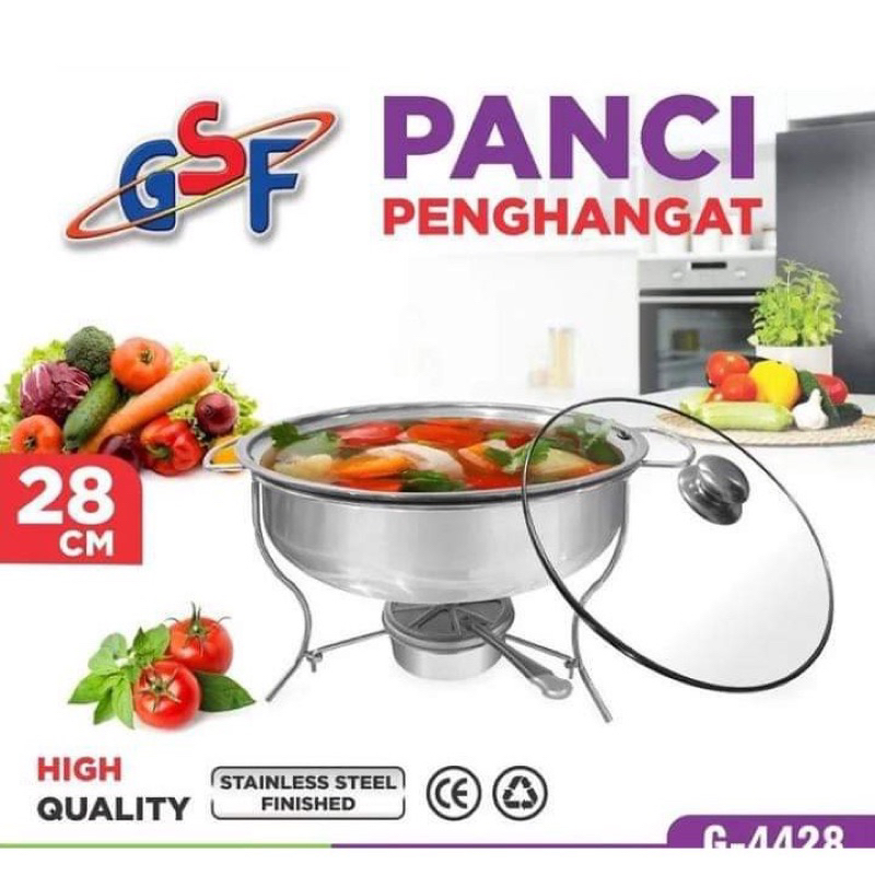 Jual FastFood Bulat Stove GSF Q2 8828 panci warmer panci bulat ...