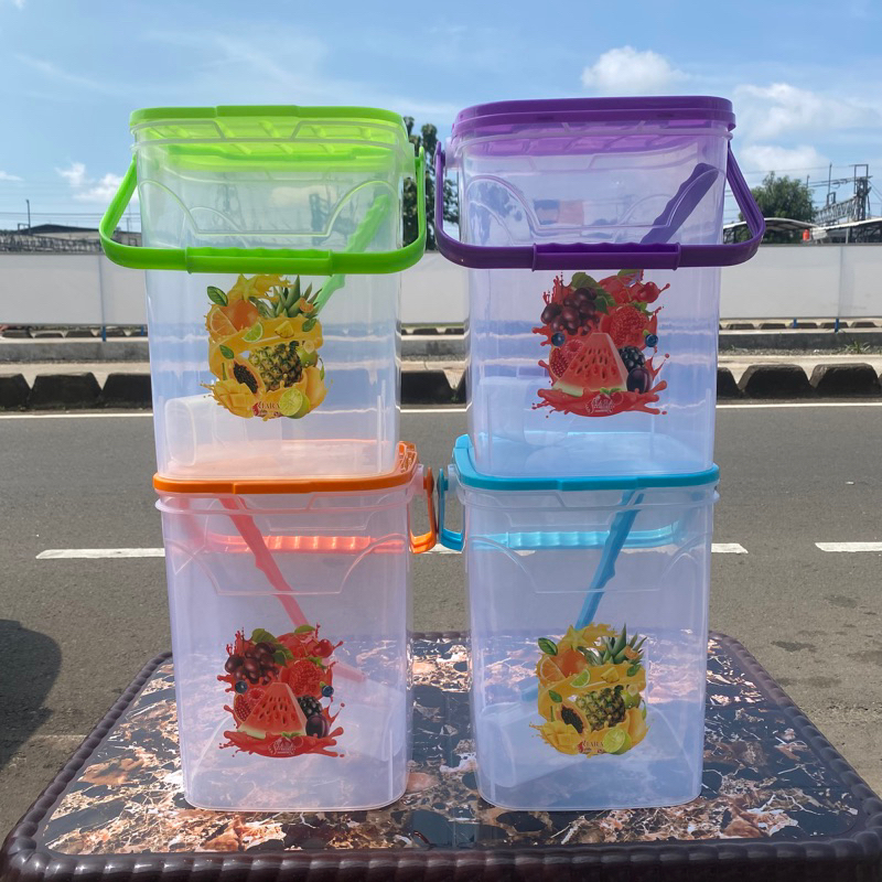 Jual Toples Es Buah + Gayung Kiara 20 Liter / Aquarium Es buah / Tempat ...