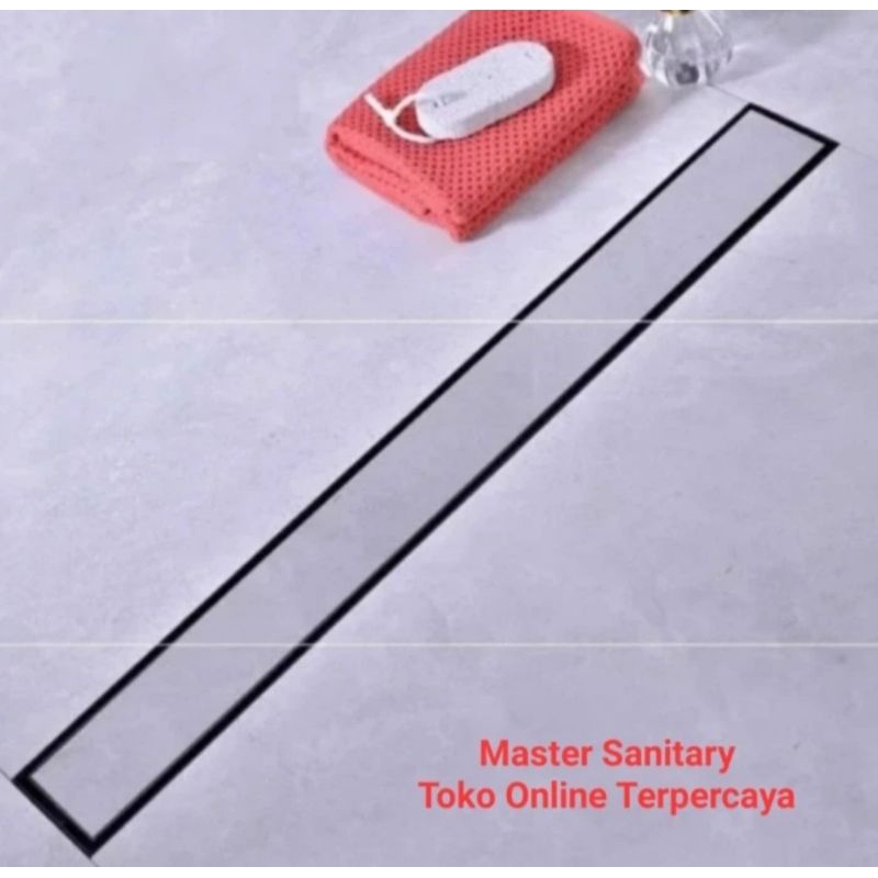 Jual Smart Floor Drain Stainless Hitam Panjang 60 Cm | Shopee Indonesia