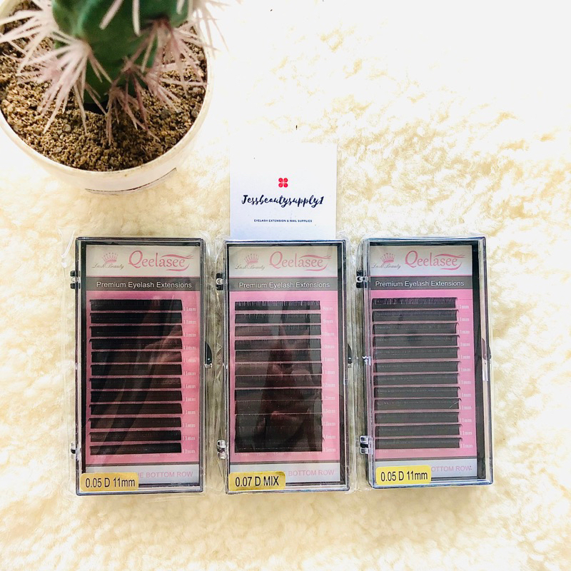 Jual Qeelasee Tipe "D" Lash Beauty Bulumata Eyelash Extension | Shopee ...