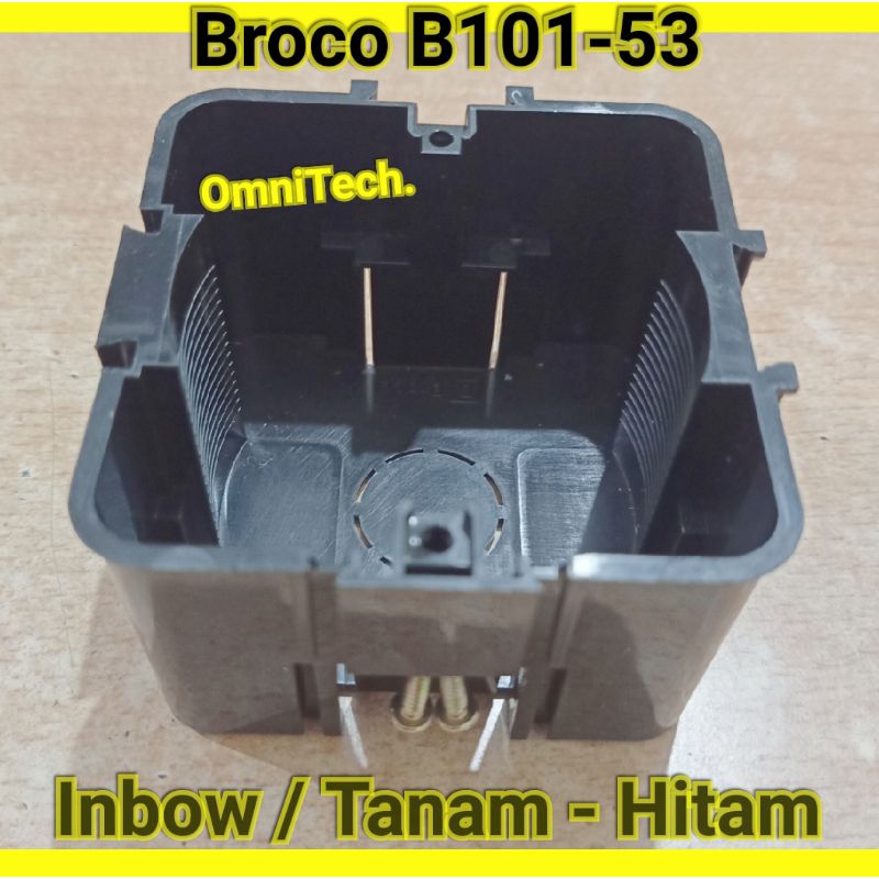 Jual Inbow Imbodus Inbowdus Mangkok Listrik Broco B101-53 Segi Hitam ...