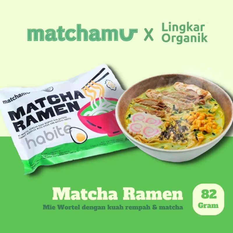 Jual Mie Ramen Matcha Instant Matchamu x Lingkar Organik | Shopee Indonesia