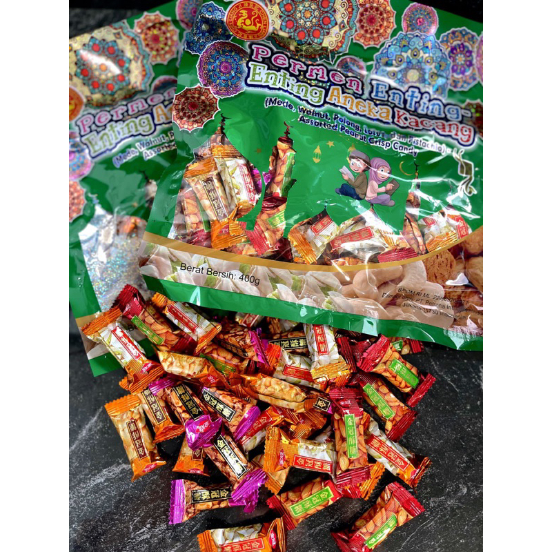 Jual Permen Ting Ting Aneka Kacang ( Walnut / Mede / Pistachio / Lotus ...