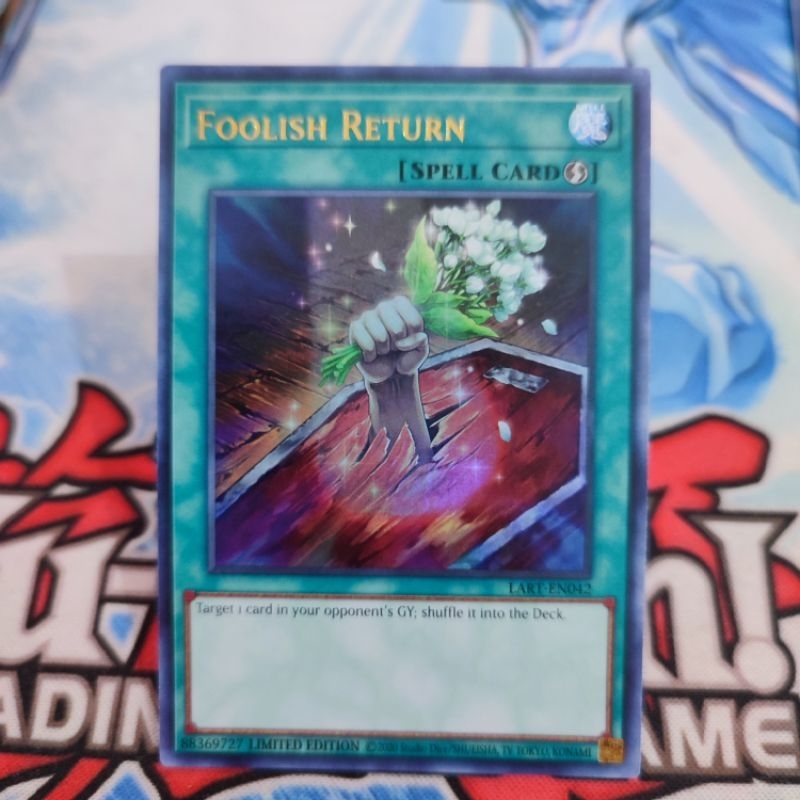 Jual yugioh foolish return LART ultra rare original | Shopee Indonesia