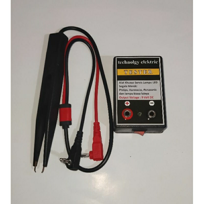 Jual TESTER LED ALAT UNTUK SERVIS LAMPU LED TEGANGAN DC 9V | Shopee ...