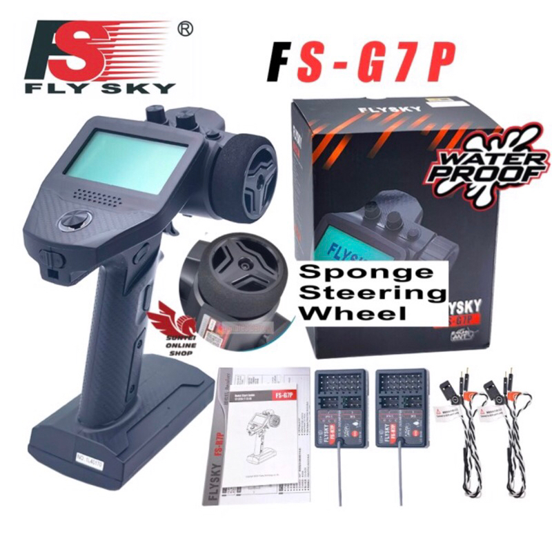 Jual Flysky FS-G7P 2.4G Transmitter 7CH ANT Protocol Radio Transmitter | Shopee Indonesia