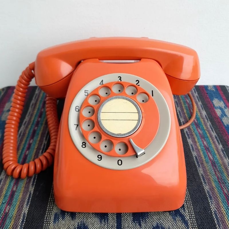 Jual telpon telphone putar vintage jadul made in japan | Shopee Indonesia