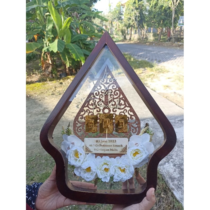 Jual Mahar Wayang, Mahar Pernikahan, 35x45 Mas Kawin, Unik, Elegan ...