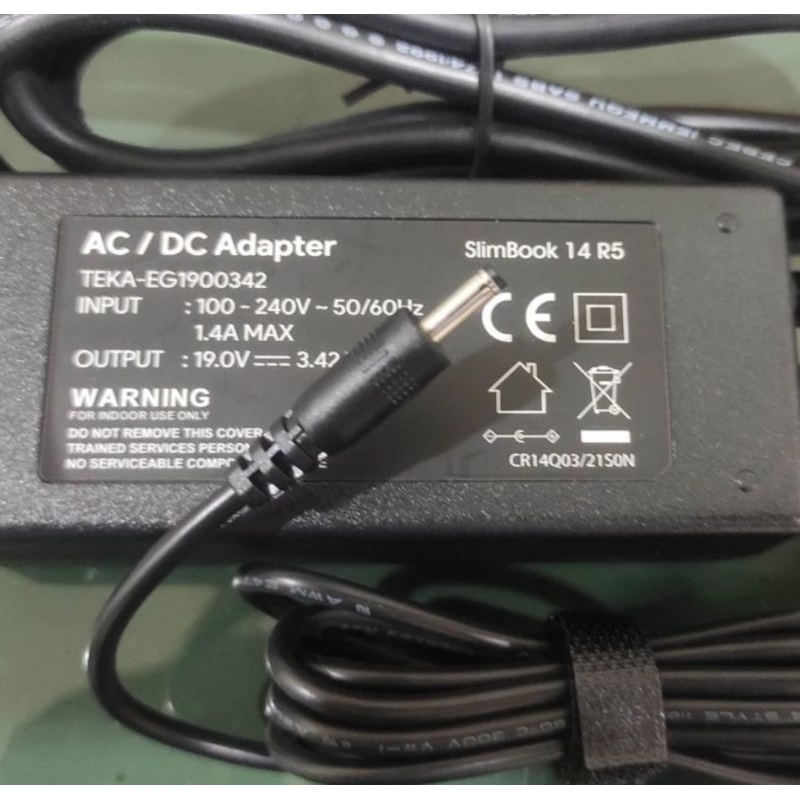 Jual CHARGER AXIOO SLIMBOOK R3 R5 19v 3.42A BARU ORIGINAL | Shopee ...