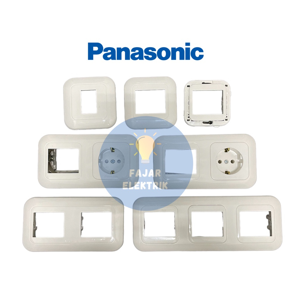 Jual PANASONIC FRAME ENGKEL/SERI, FRAME 2/3 GANG, STOP CP/NON+PALLET ...