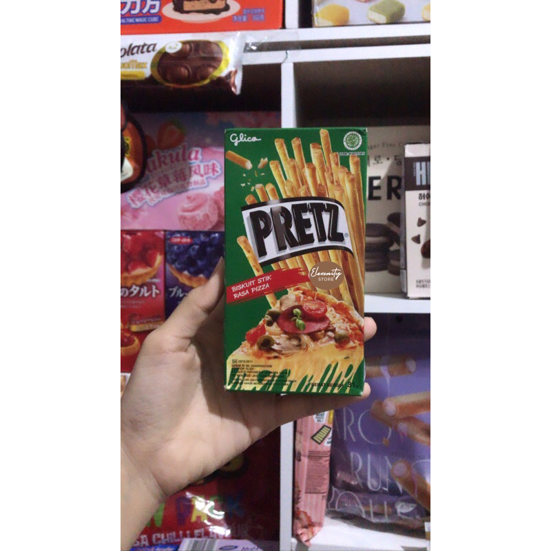 Jual Glico Pretz Biskuit Stik Rasa Pizza | Shopee Indonesia