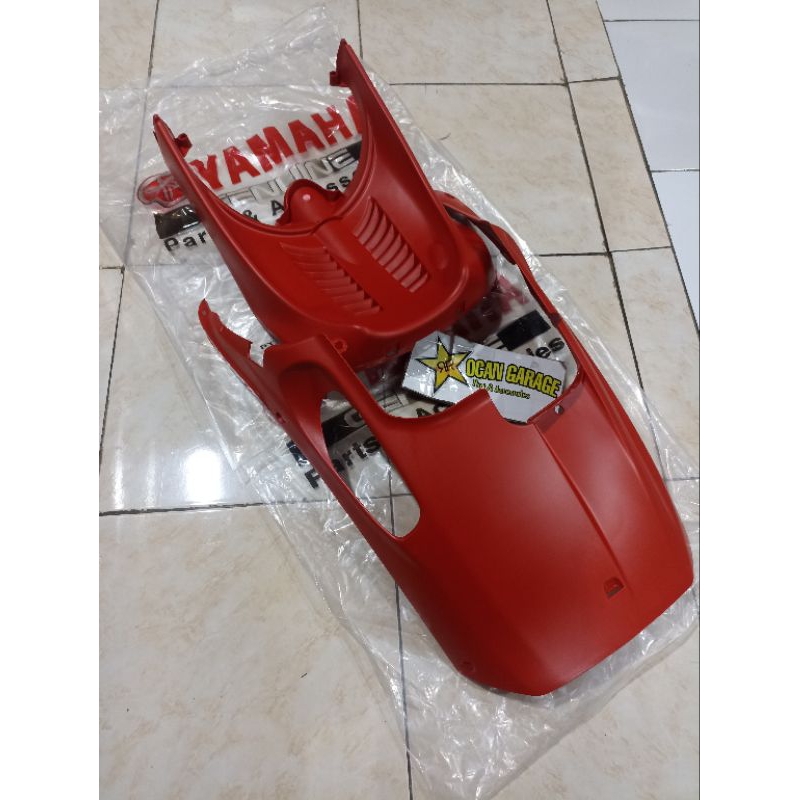 Jual DEK PARU DEK KOLONG MIO SPORTY SMILE MERAH ORIGINAL YAMAHA COVER ...
