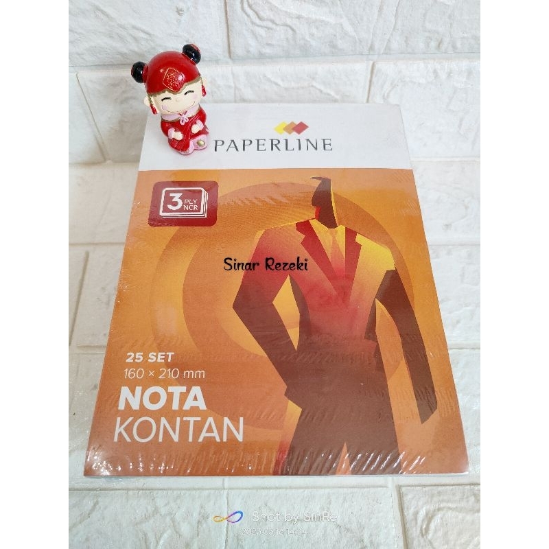 Jual 10 buah!! Nota kontan 3ply besar/nota kontan paperline 3 ply/nota ...