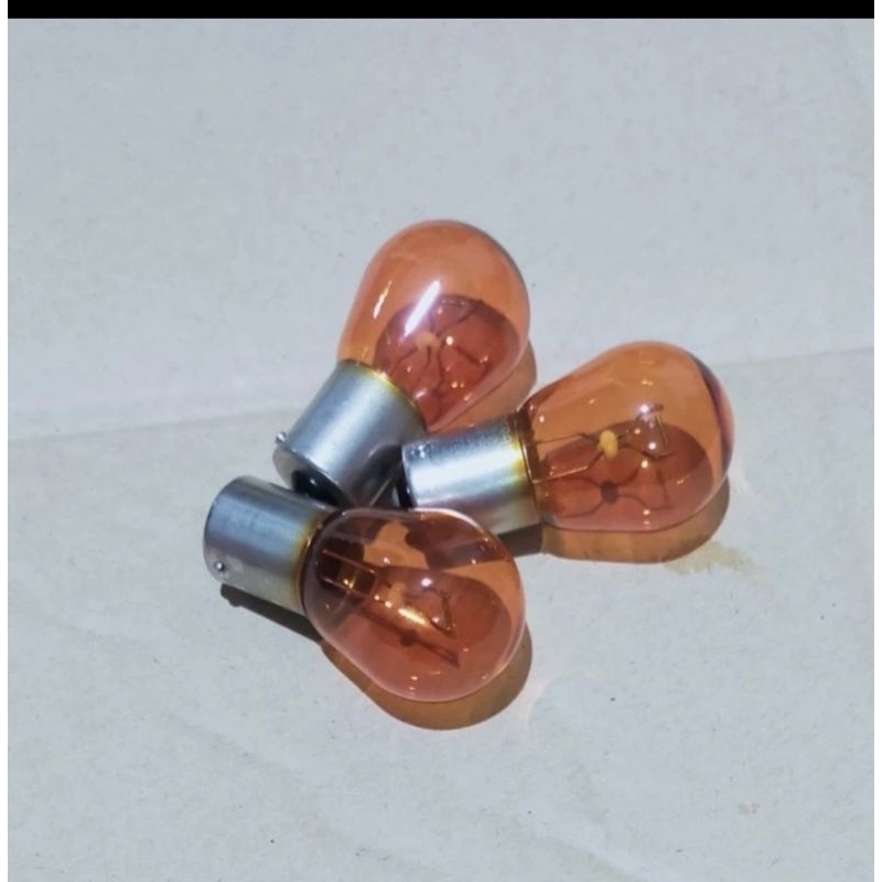 Jual bohlamp lampu stop sein sen kuning kaki 1 original OSRAM | Shopee ...