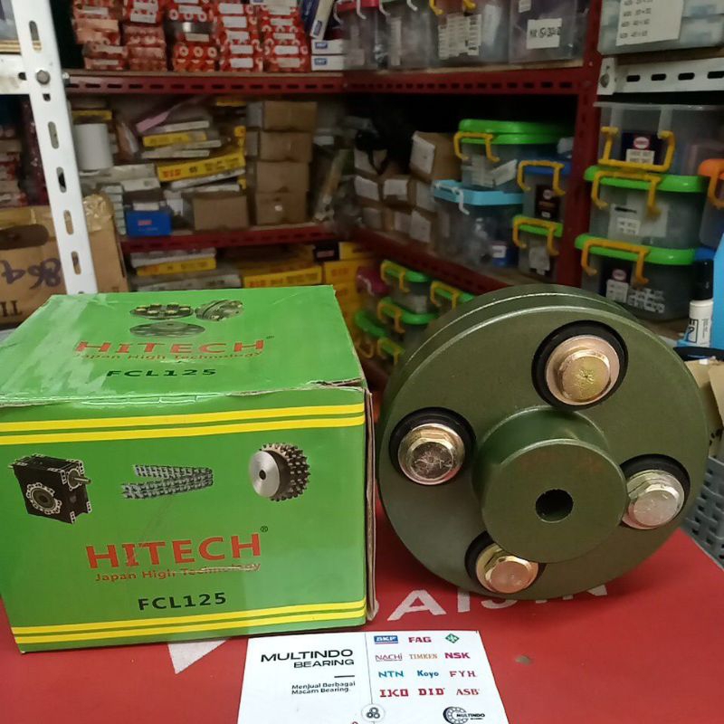 Jual FLEXIBLE COUPLING FCL 125 HITECH JAPAN HIGH TECHNOLOGY | Shopee ...