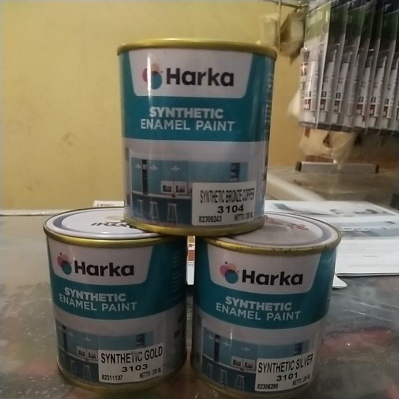 Jual Cat Besi Kayu Harka enamel Paint | Shopee Indonesia