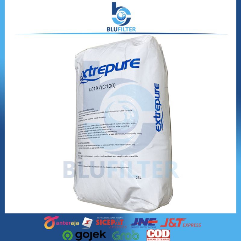Jual RESIN CATION C001 EXTREPURE 1 SAK 25 KG | Shopee Indonesia