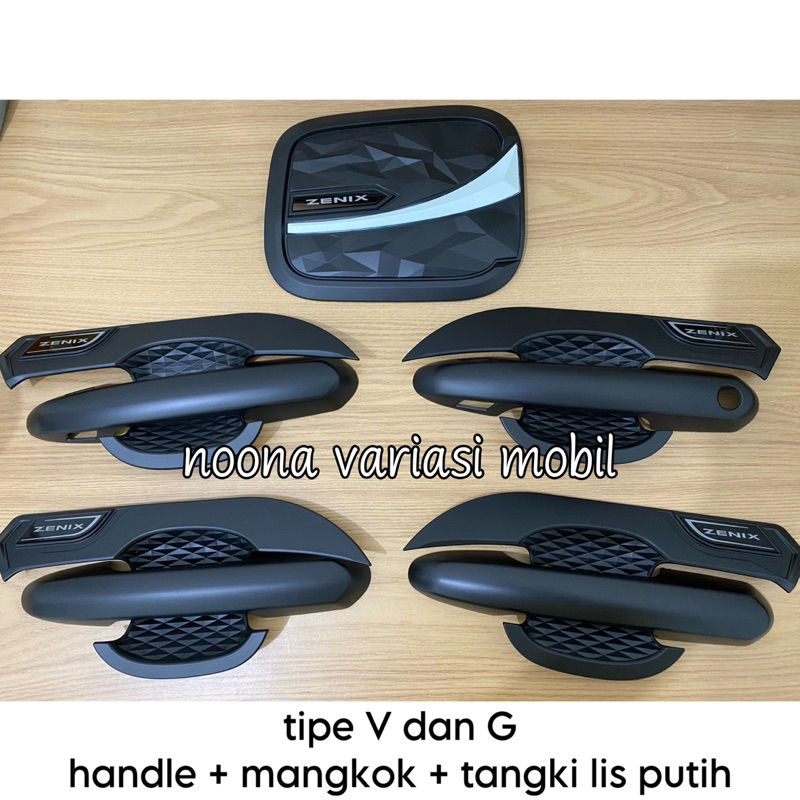 Jual Paket Cover Handle Outer Gagang Pintu tangki bensin Innova ZENIX 2023 | Shopee Indonesia