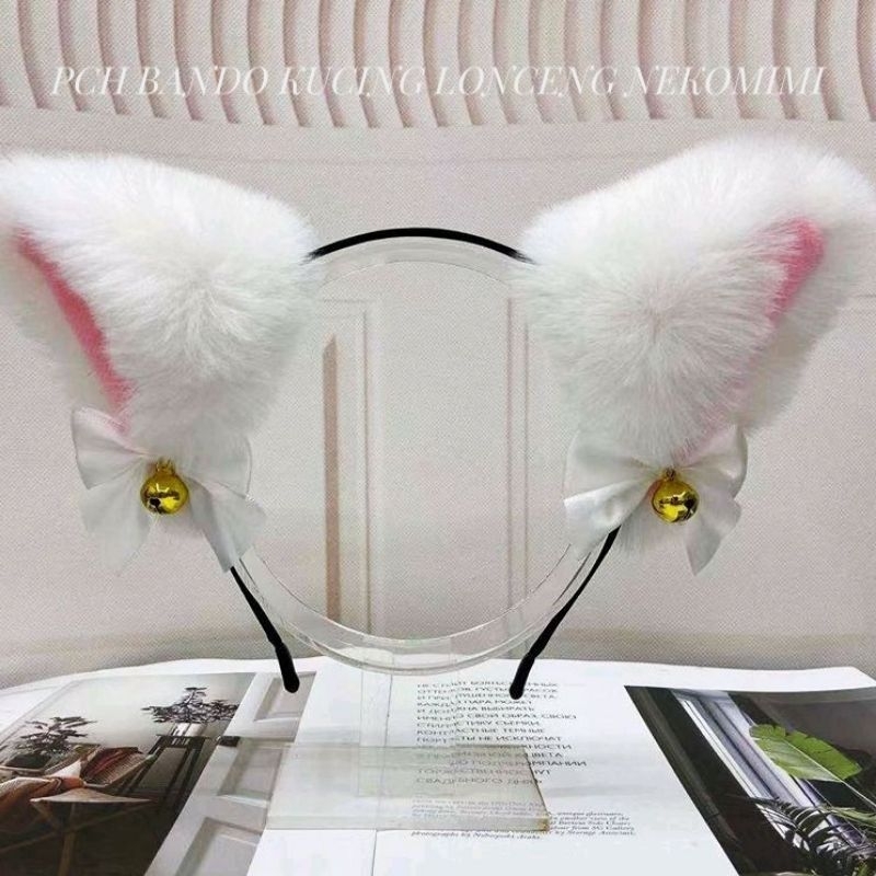 Jual Bando kucing lonceng nekomimi gradasi 3 warna | Shopee Indonesia
