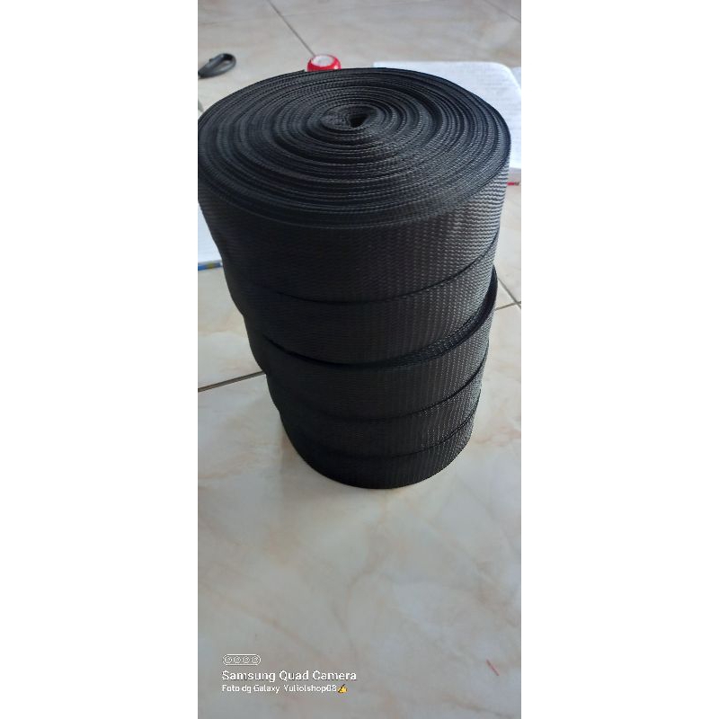 Jual TALI WEBING/BiSBAN UNTUK PENGAIT KAIN DEKOR AGAR TIDAK MUDAH SOBEK ...