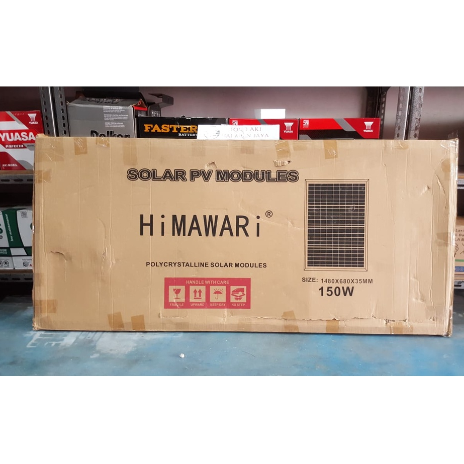 Jual SOLAR PANEL POLY HIMAWARI 150 WP / PANEL SURYA | Shopee Indonesia