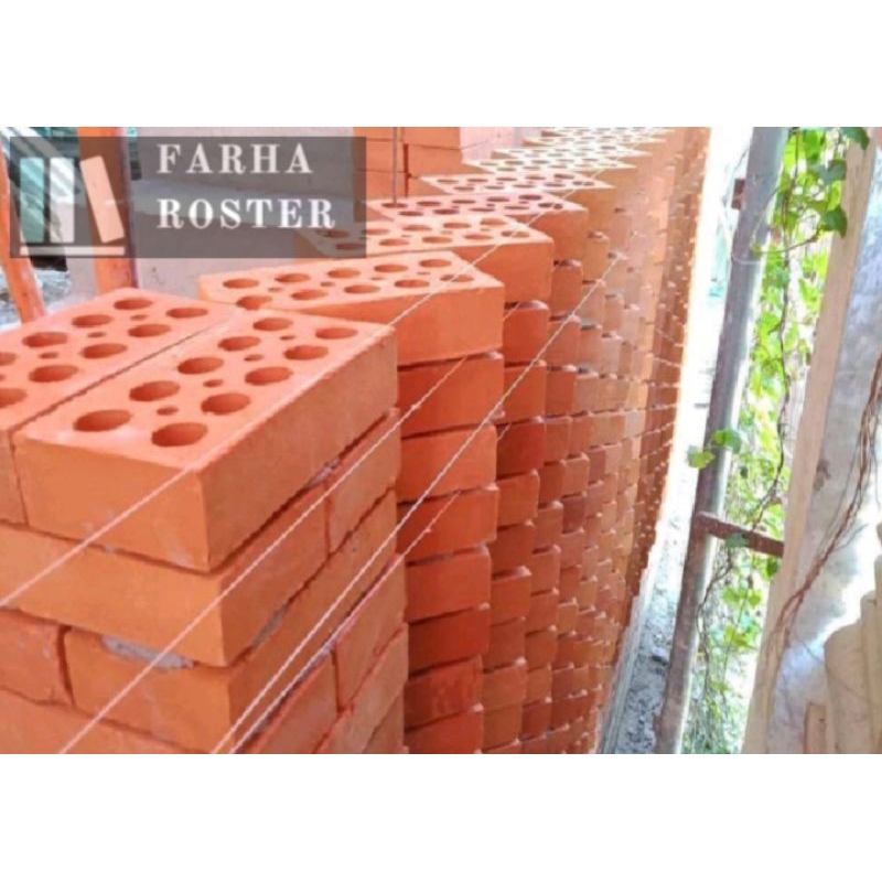 Jual BATA EXPOSE/BATA MERAH TRAKOTA LB/BATA ROSTER TANAH LIAT | Shopee ...