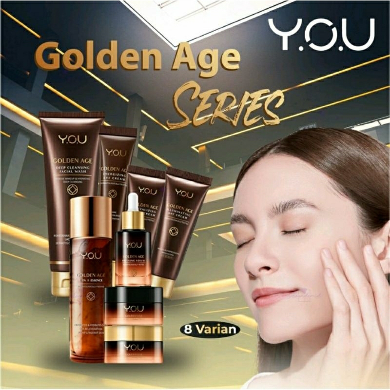 Jual YOU Golden Age Deep Cleansing Facial Wash l 2 in 1 Essence l ...