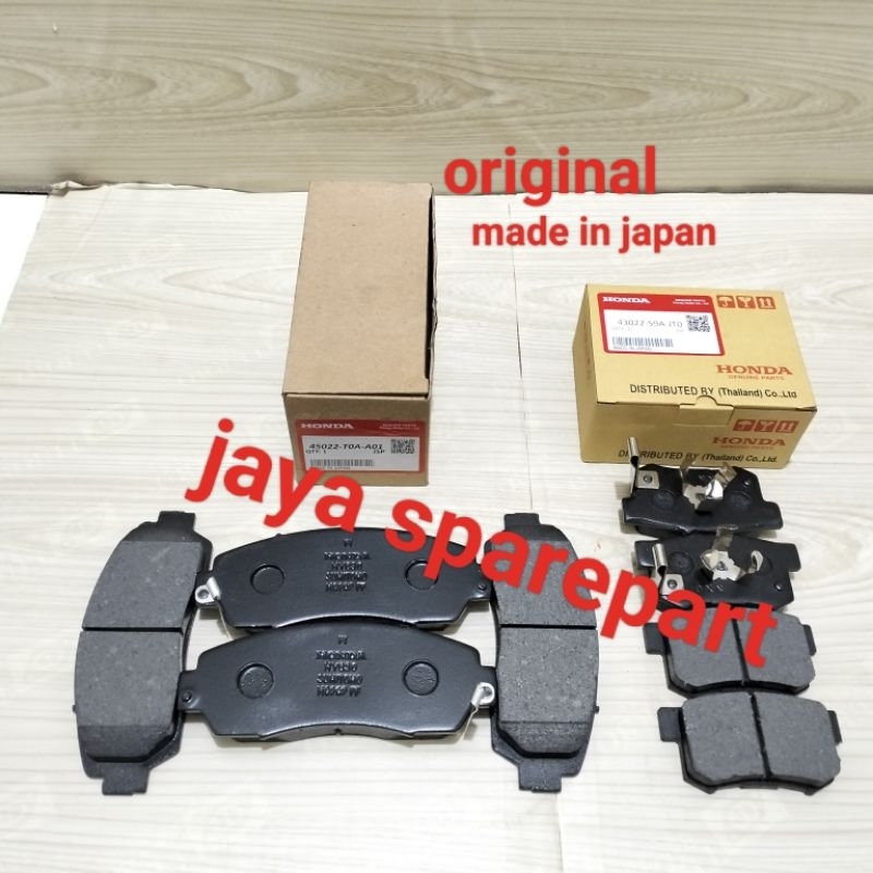Jual Brake Pad Kampas Rem Depan Belakang Honda Crv Gen4 Gen 4 2013-2017 ori | Shopee Indonesia