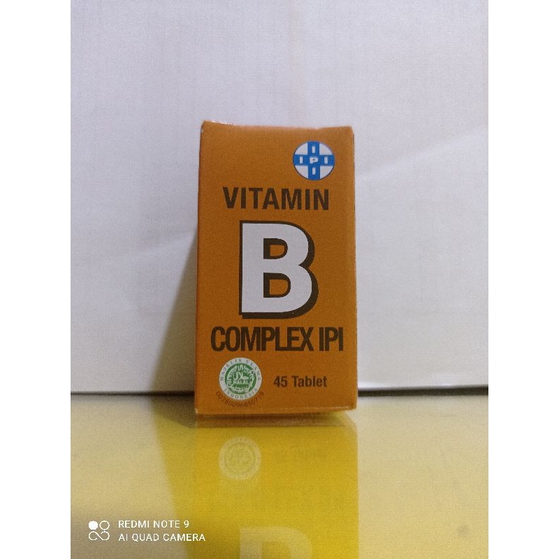 Jual Vitamin B Complex IPI isi 45 tablet | Shopee Indonesia