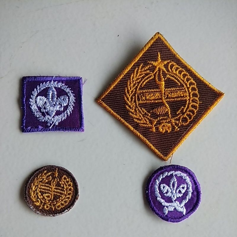 Jual wosm pramuka/pandu scout dan tunas kelapa bordir | Shopee Indonesia