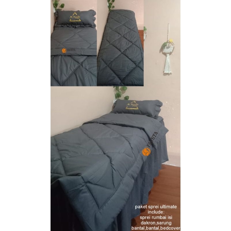 Jual Sprei Paket Ultimate (sprei bed Facial Kotak Standart) | Shopee ...