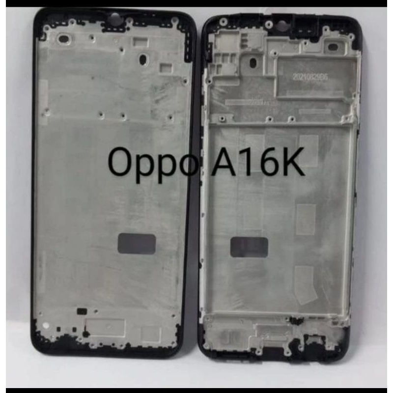 Jual FRAME TATAKAN MESIN LCD TULANG TENGAH OPPO A16K A16E ORIGINAL | Shopee Indonesia