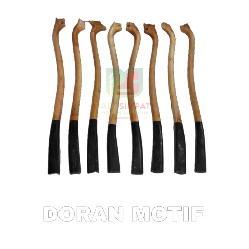 Jual Gagang Pacul / Gagang Cangkul / Doran Motif Kayu Surian | Shopee ...